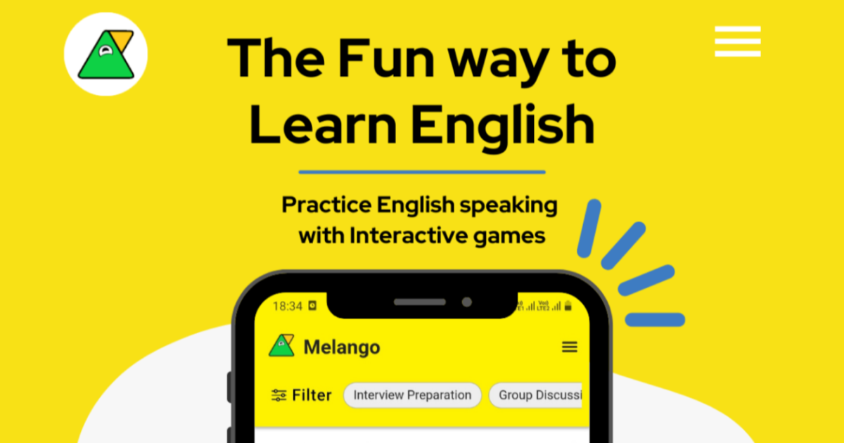 Melango - Practice English